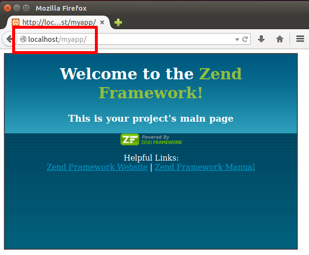 Start a New Zend Framework 1 Project